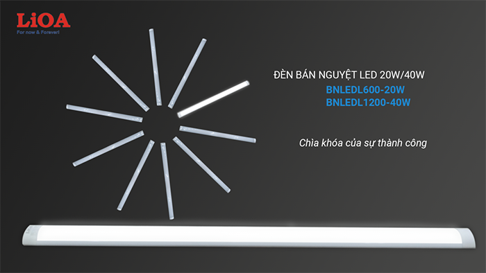 Đèn Bán nguyệt LED 20W/40W LiOA